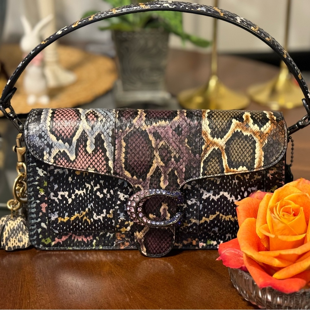 Authentic Limited Edition Coach, Real Python Leather,… - Gem